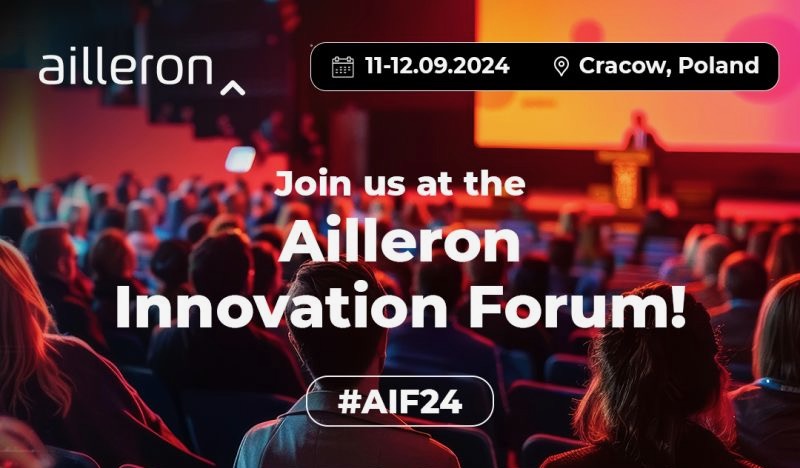 Dołącz do liderów z branży FinTech na Ailleron Innovation Forum 2024 w ...