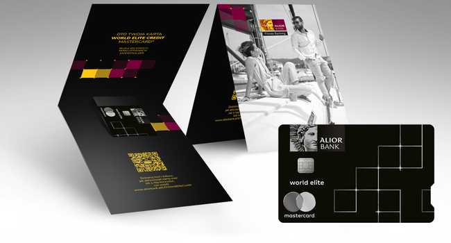 Alior Bank prezentuje nowy design karty World Elite Mastercard » Fintek.pl
