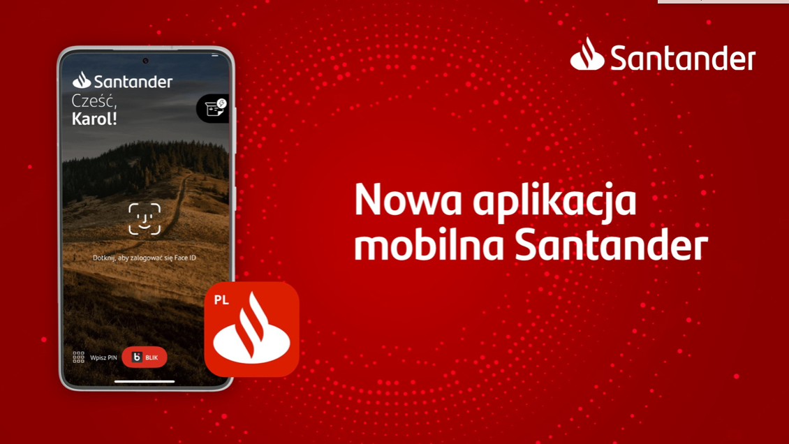 Gry i multimedia w aplikacji Santander mobile » Fintek.pl