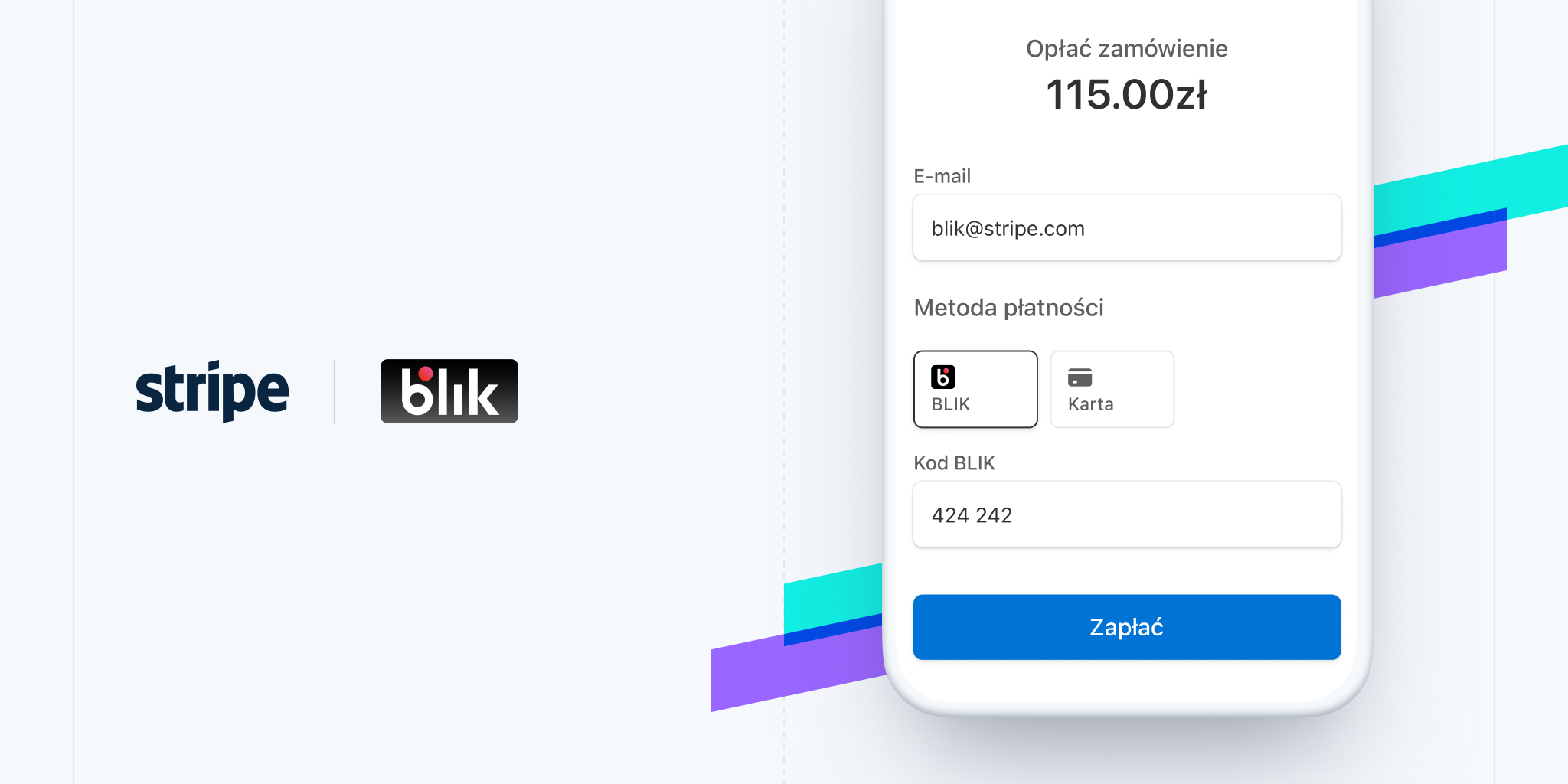 BLIK jest już dostępny na platformie Stripe » Fintek.pl